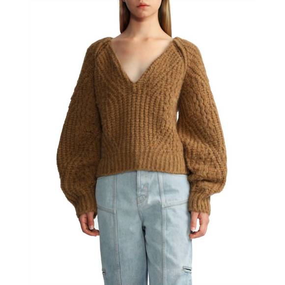 IRO | Sweaters | New Iro Idala Sweater In Camel | Poshmark